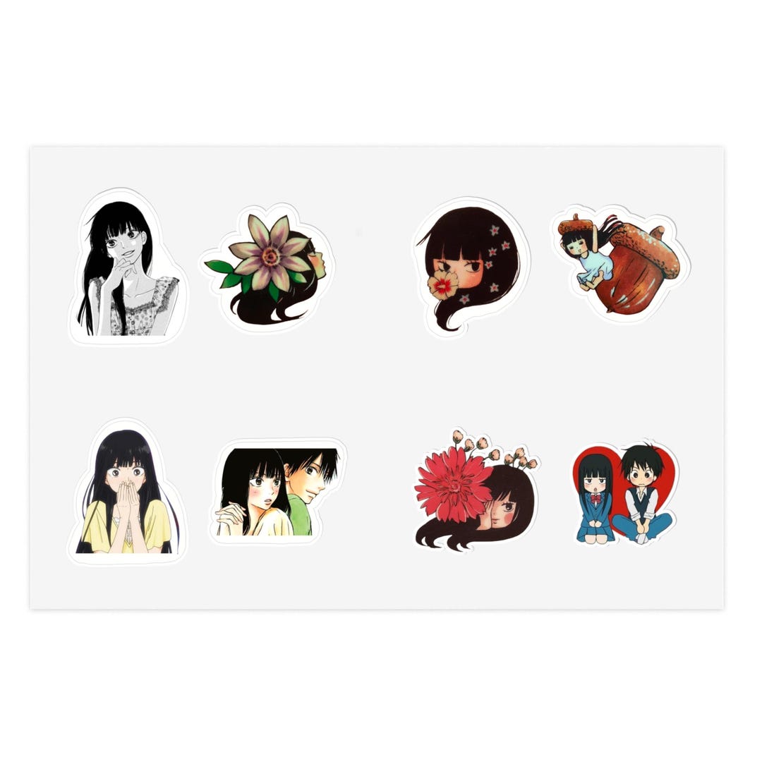 Anime Sticker Sheet - Kimi Ni Todoke Sawako Stickers - Bullet ...