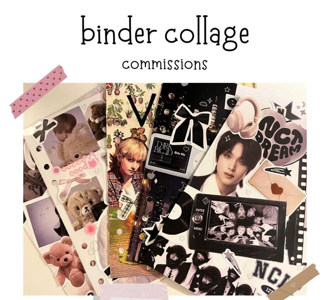 Kpop Binder Collages - Etsy