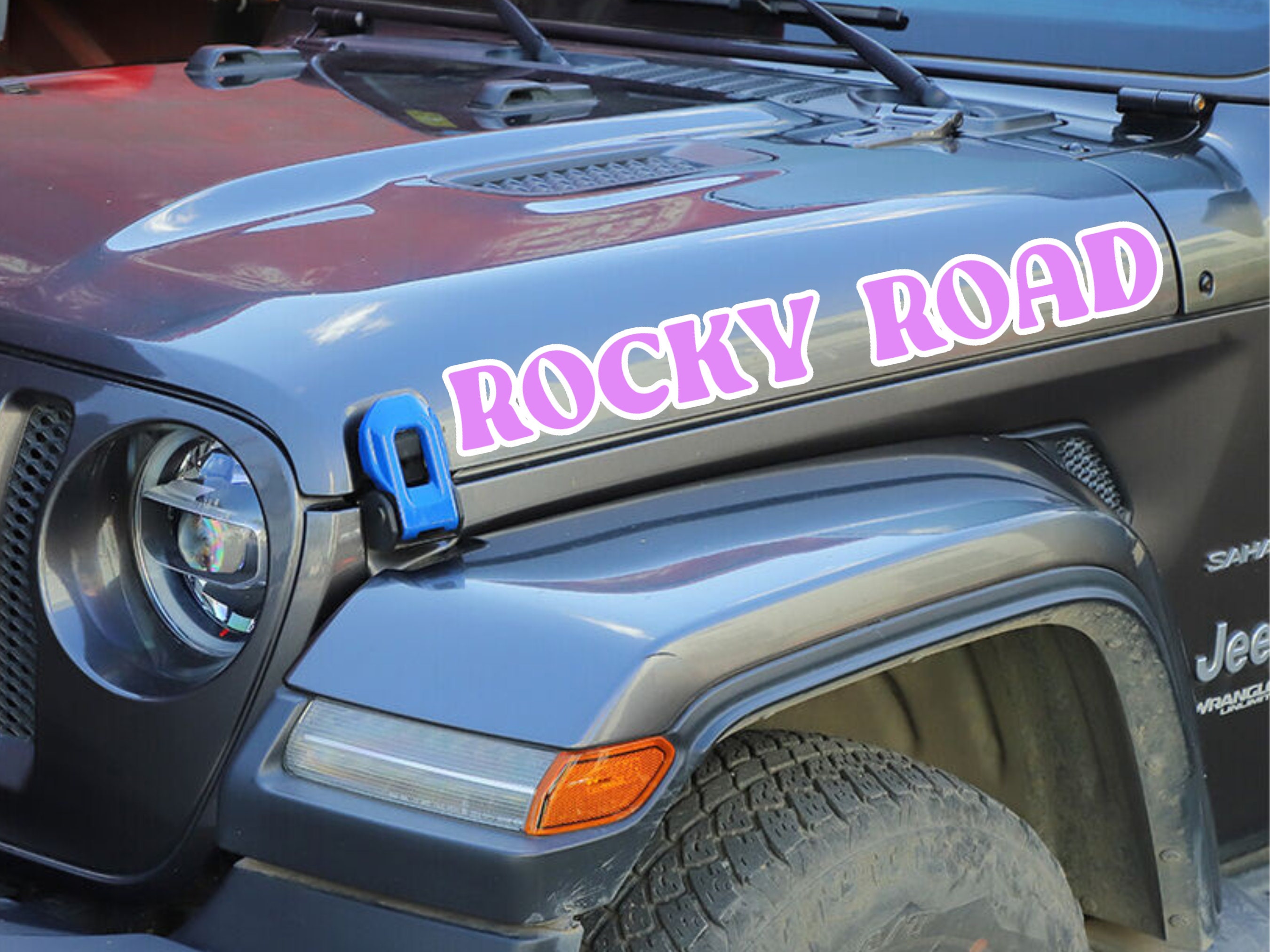 Jeep Hood Decal Custom Vinyl Decal for Jeep Girl Jeep Wrangler ...