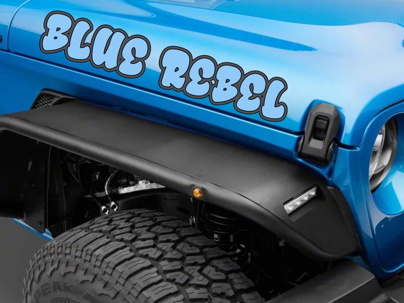Jeep Hood Decal Custom Vinyl Decal for Jeep Girl Jeep Wrangler ...