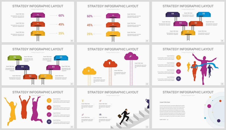 New Custom Powerpoint Strategy Template, Powerpoint Template Minimalist ...