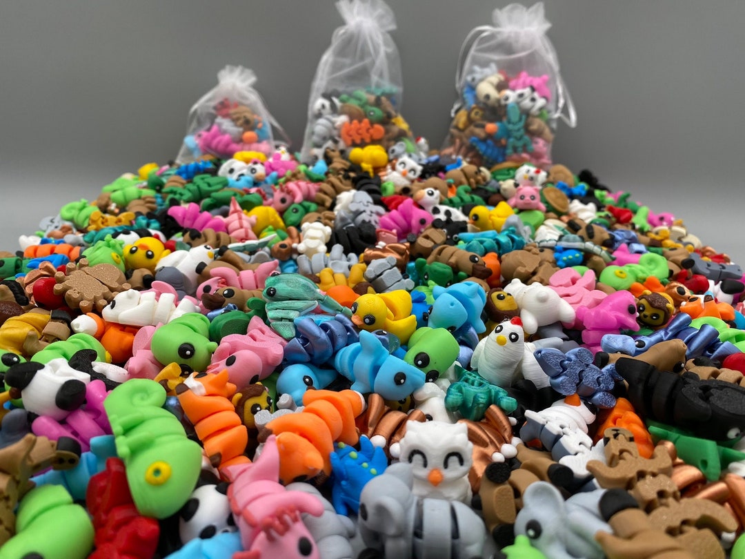 Classic Minis, Fidget Animals, Sensory Toys, Mini Animals - Etsy