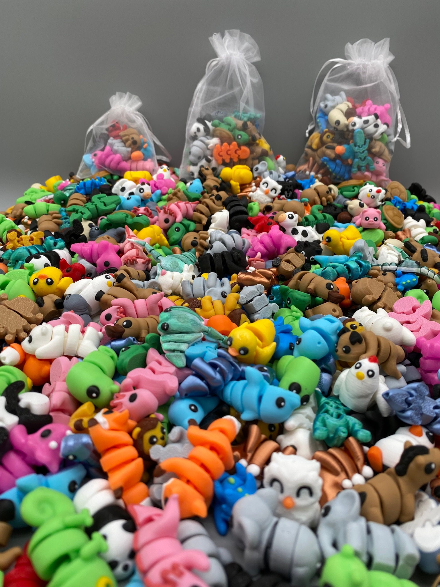 Classic Minis, Fidget Animals, Sensory Toys, Mini Animals - Etsy