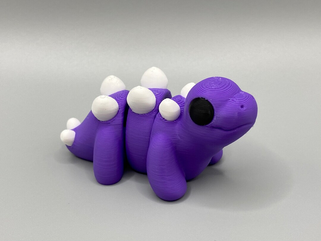 Articulated Baby Stegosaurus, Flexi Baby Stegosaurus, Fidget Toys ...