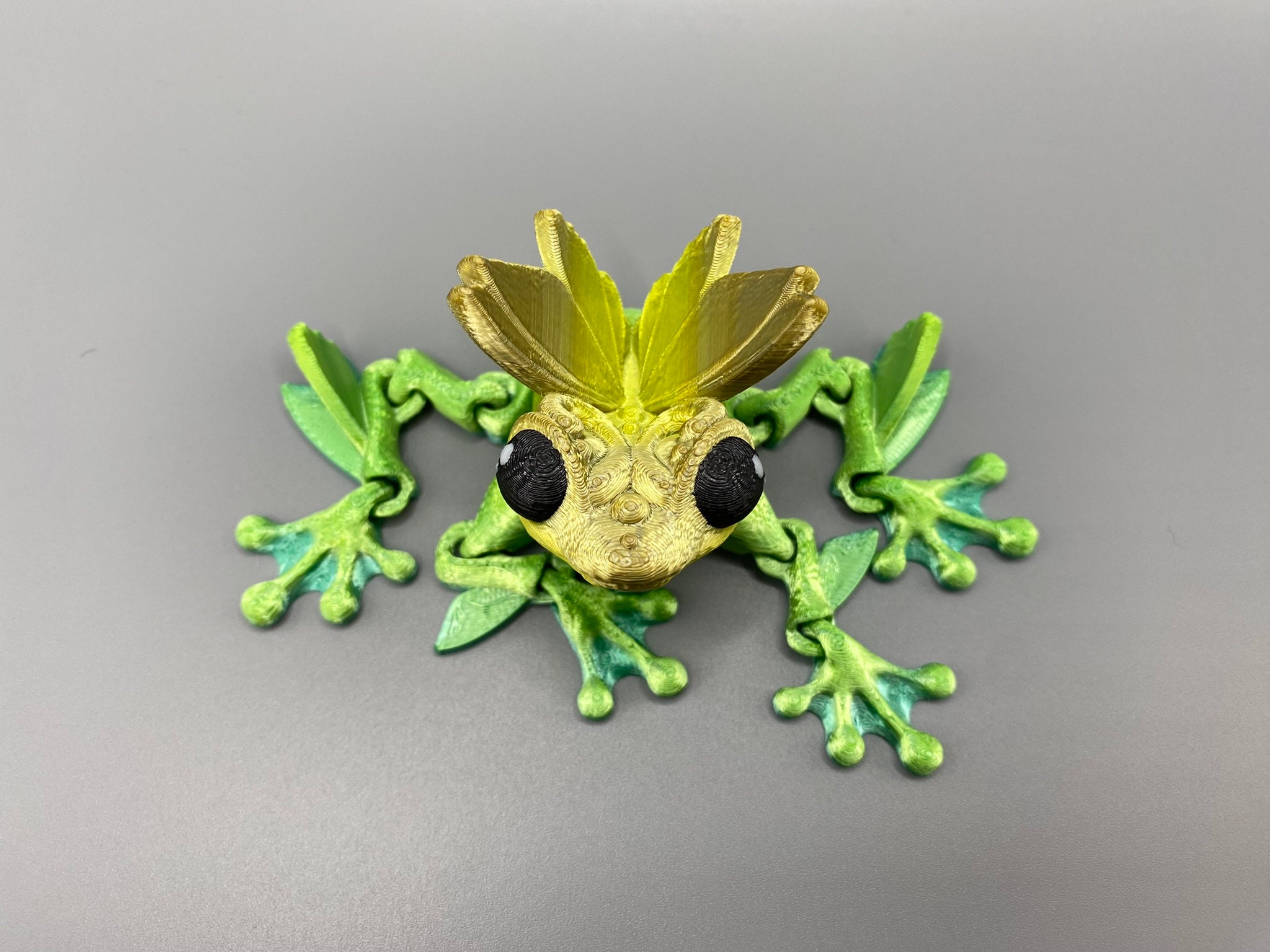 Articulated Flutter Frog, Flexi Flutter Frog, Fidget Toy - Etsy