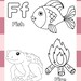 Alphabet Coloring Pages, Preschool Printable (digital Download) - Etsy