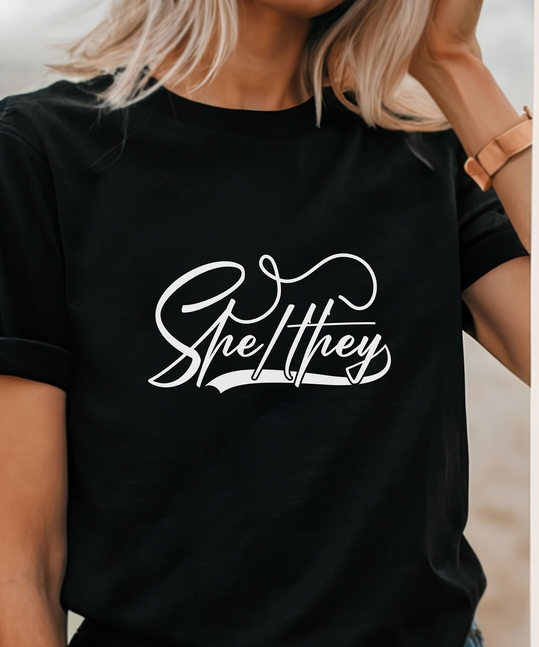 She/them T-shirt, She/them Shirt, She/them Tee, She Gift, Gift for Them ...