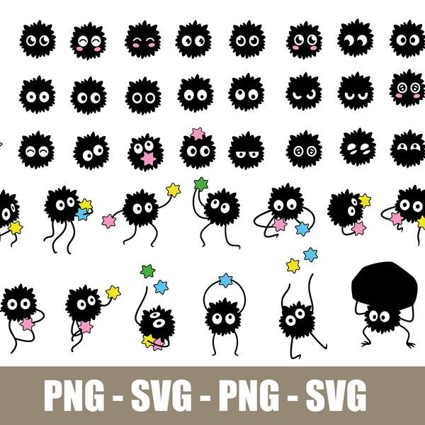 Totoro Svg Files - Etsy