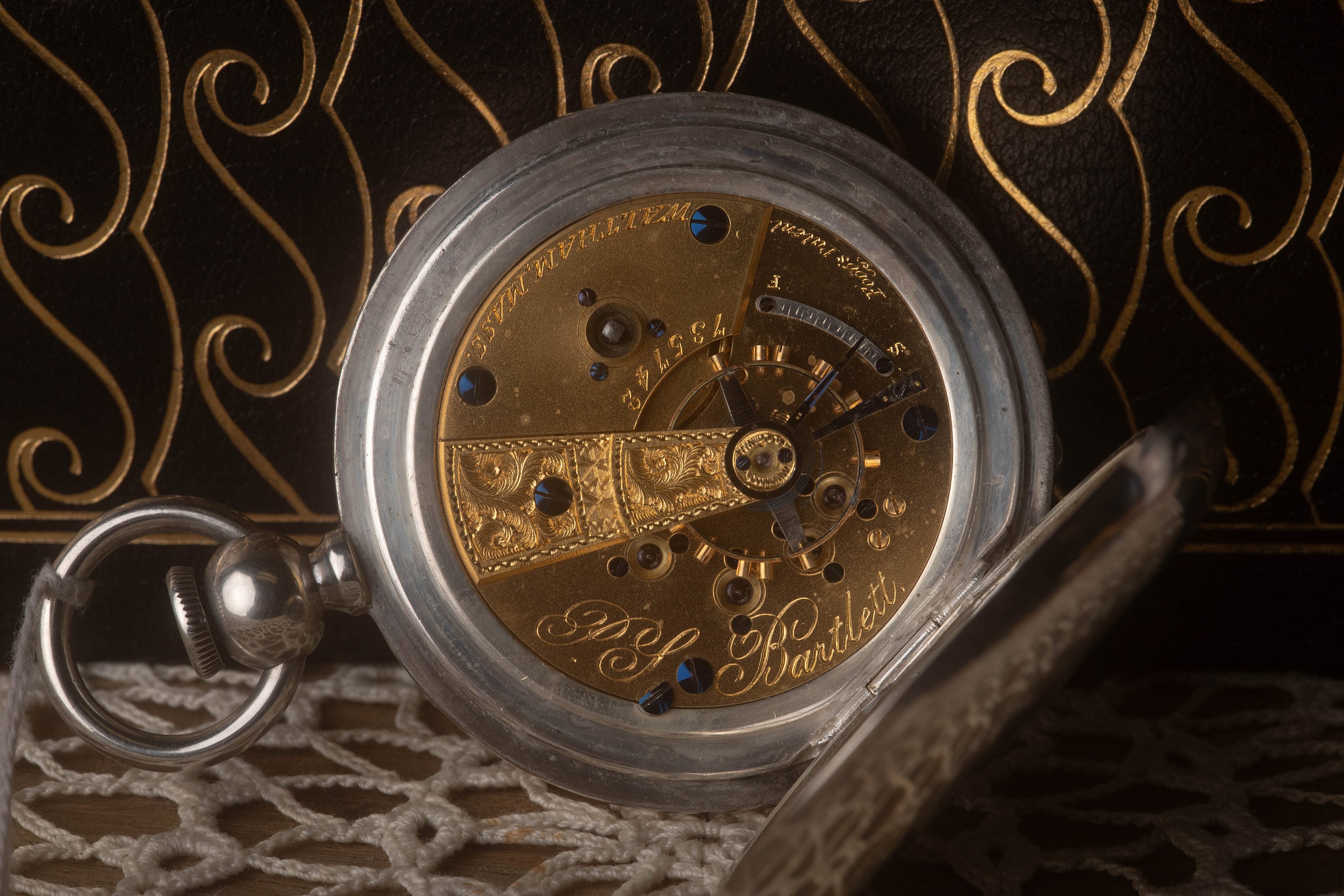 RARE 1880s Independent Watch Co. Original Keystone Silveroid Case ...