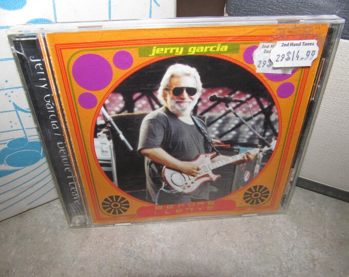 Jerry Garcia - Grateful Dead - Very Rare CD - Before I Leave - Last ...