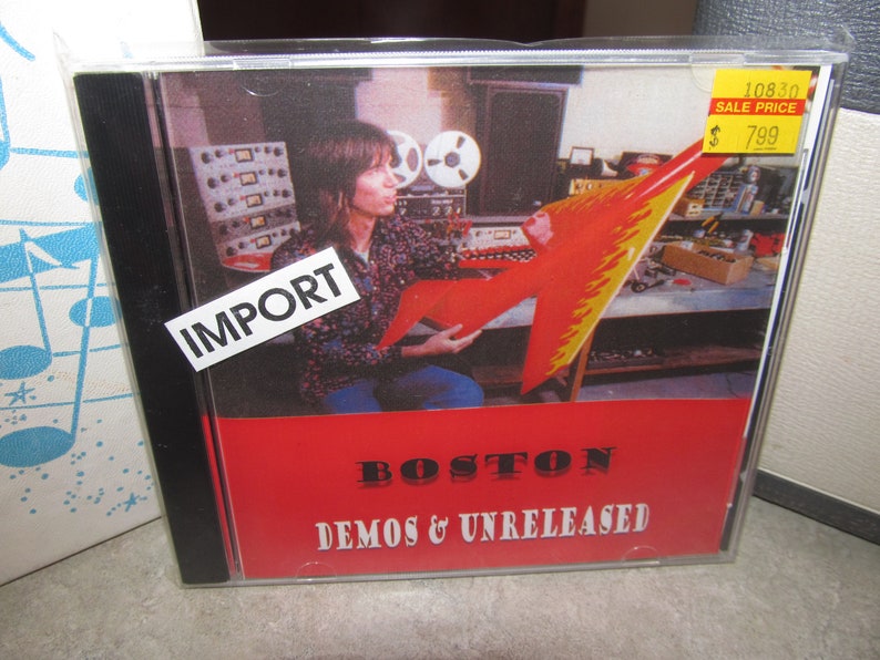 Sealed Boston Rare CD Demos & Unreleased Sealed - Etsy