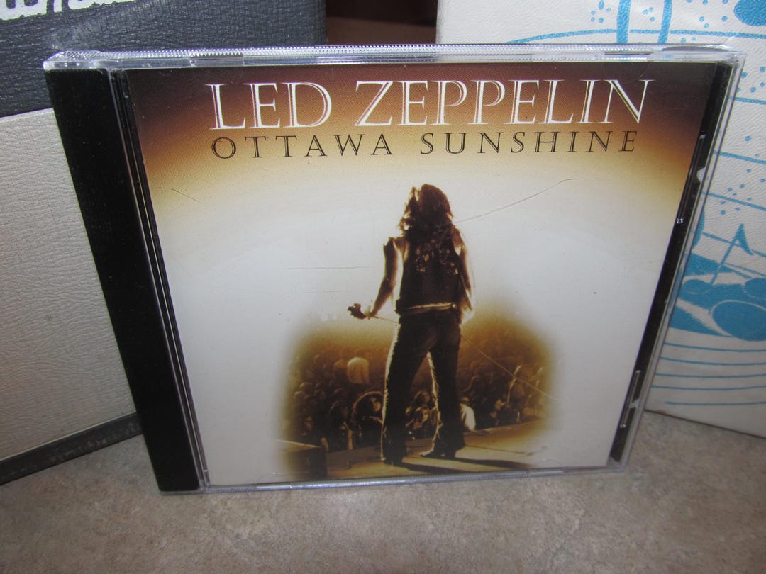 Led Zeppelin - Very Rare CD - Ottawa Sunshine - 1969 and 1970 - Beauty ...