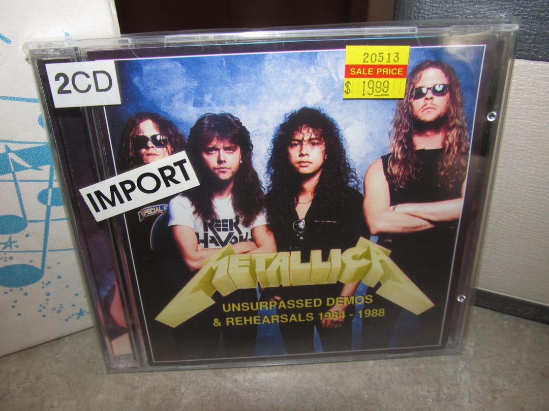 Sealed - Metallica - Very Rare 2 CD Set - Unsurpassed Demos and ...