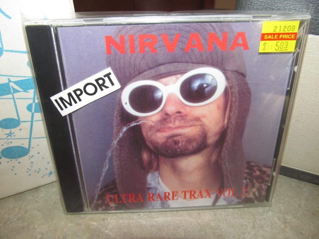 Sealed - Nirvana - Very Rare CD - Ultra Rare Trax Vol. 2 - Mint ...