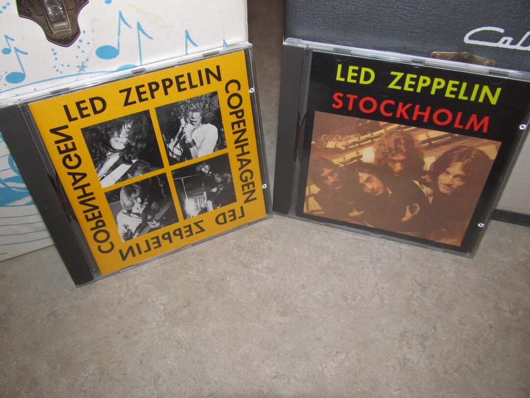 Led Zeppelin - Very Rare 2 CD Set - Live in Copenhagen & Stockholm ...