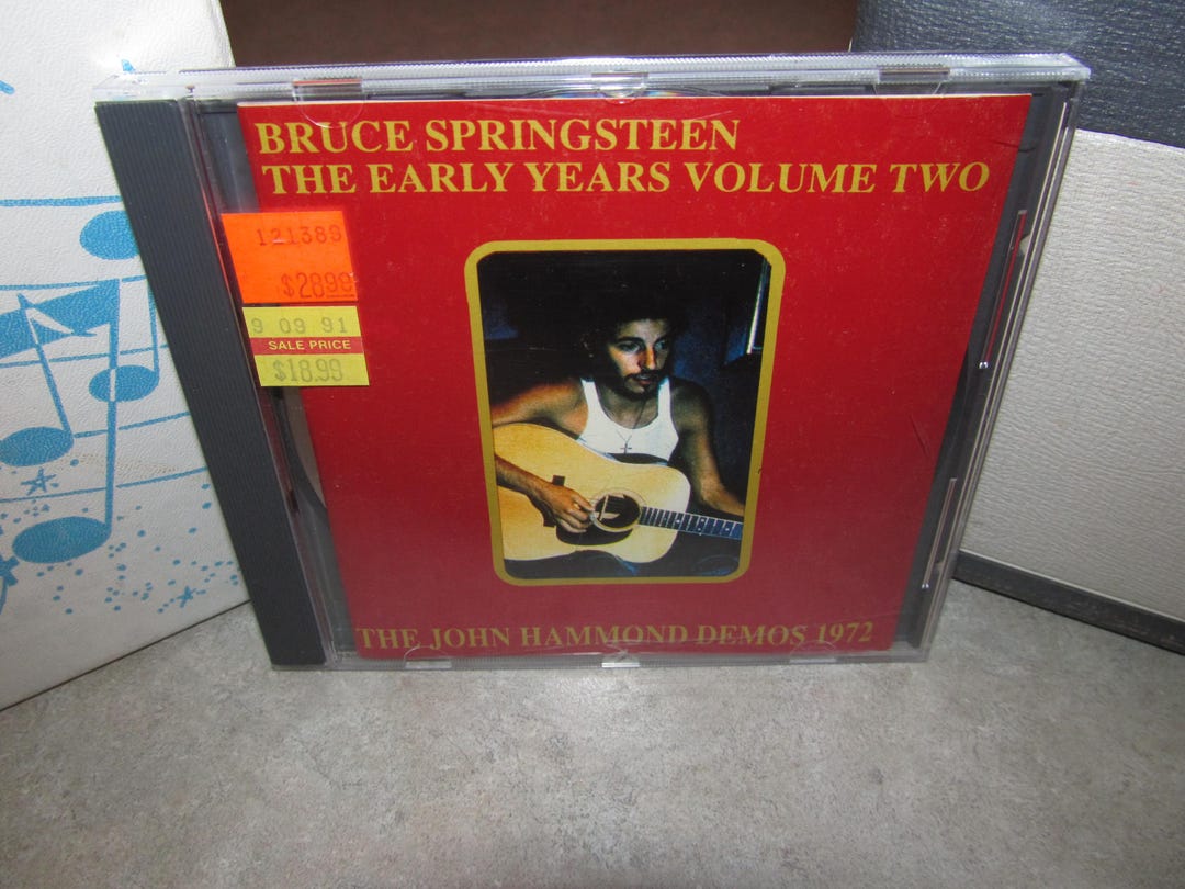 Bruce Springsteen - Rare CD - the Early Years - the John Hammond Demos ...