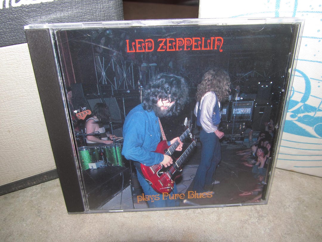 Led Zeppelin - Very Rare CD - Plays Pure Blues - Texas August 1969 - NM ...