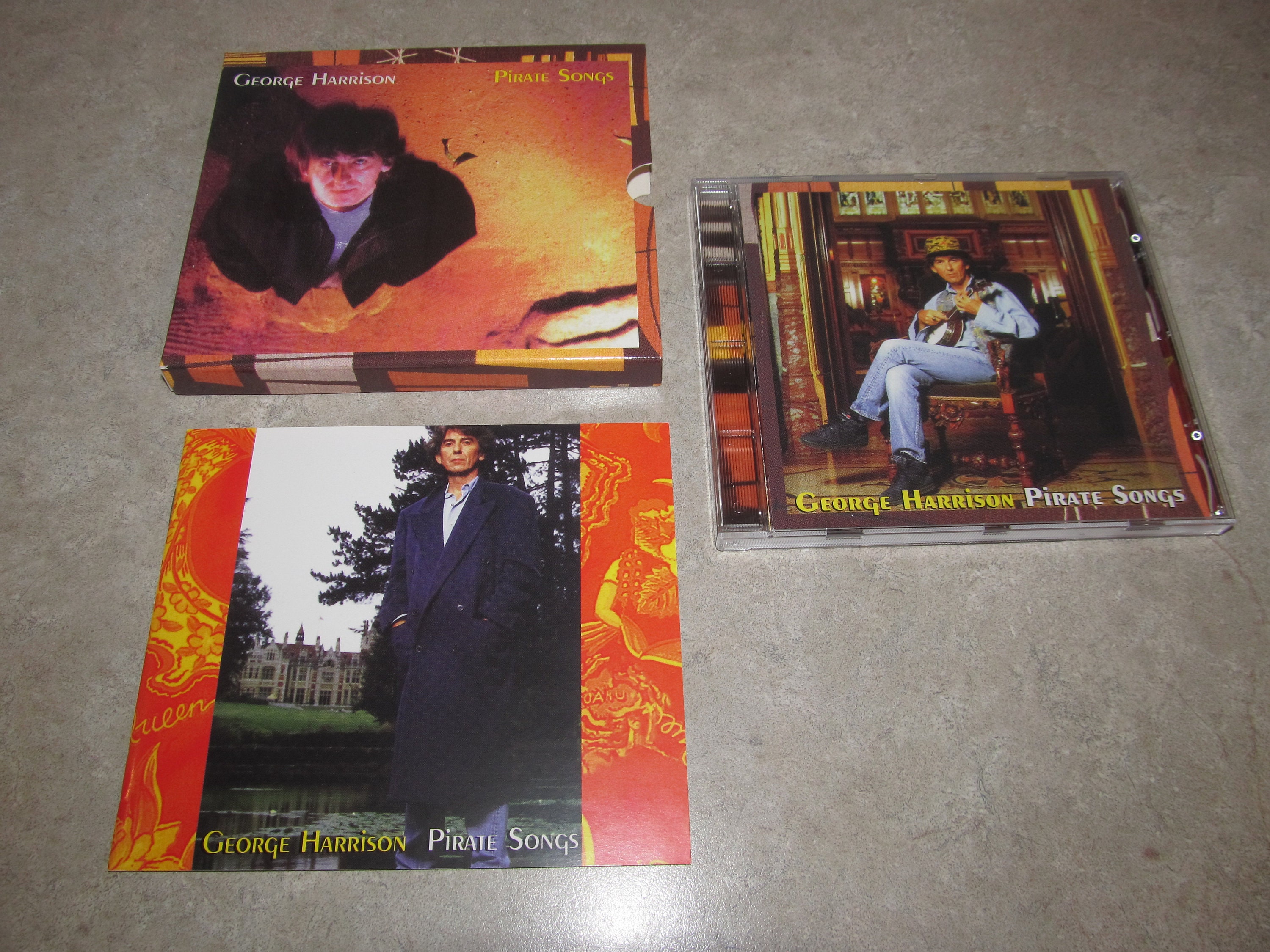 George Harrison the Beatles Very Rare CD Pirate Songs Includes 32 Page ...