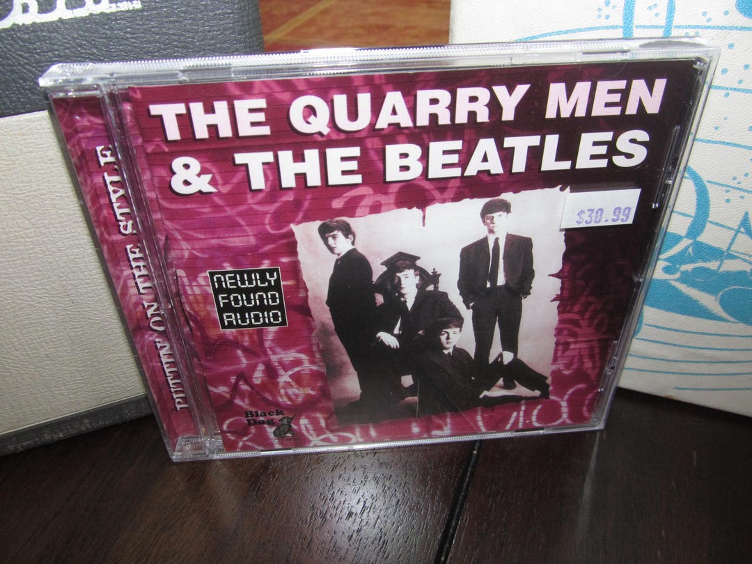 The Beatles - Very Rare CD - the Quarry Men - Newly Found Audio - Black ...