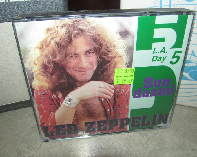 Led Zeppelin Rare 3 CD Set Sundazed L.A. Day 5 June 1977 Beauty - Etsy