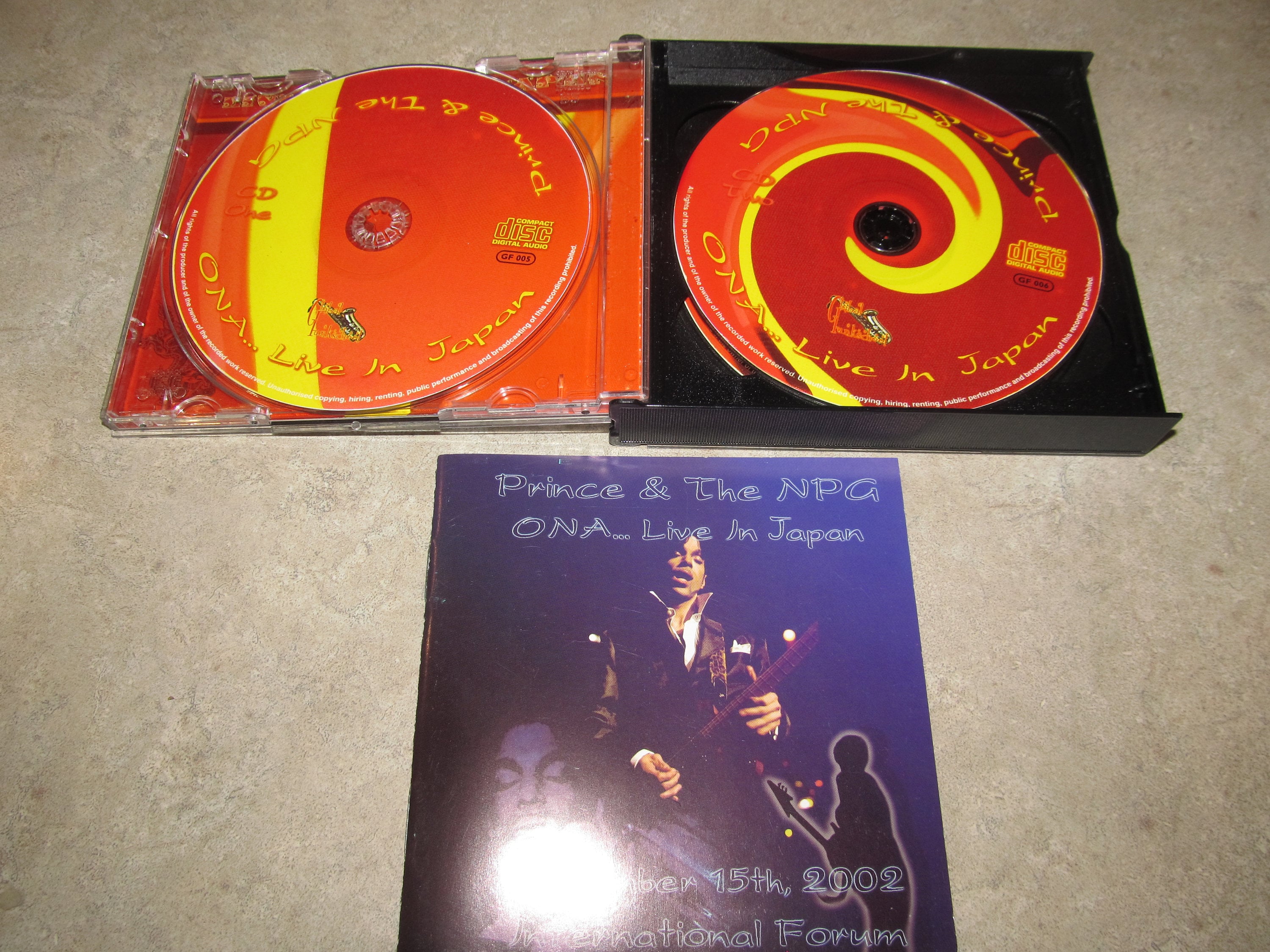 Prince Very Rare 3 CD Set Prince & the New Power Generation Ona...live ...