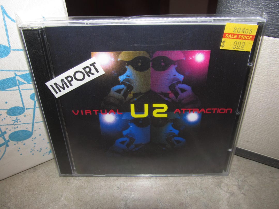 Sealed - U2 - Very Rare 2 CD Set - Virtual Attraction - Mint - Sealed ...
