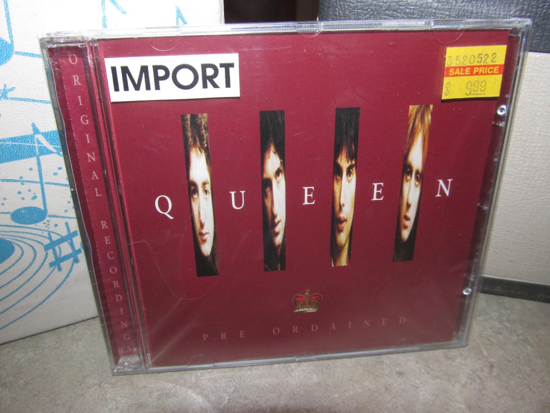 Sealed - Queen (freddie Mercury) - Rare CD - Pre Ordained - Original ...