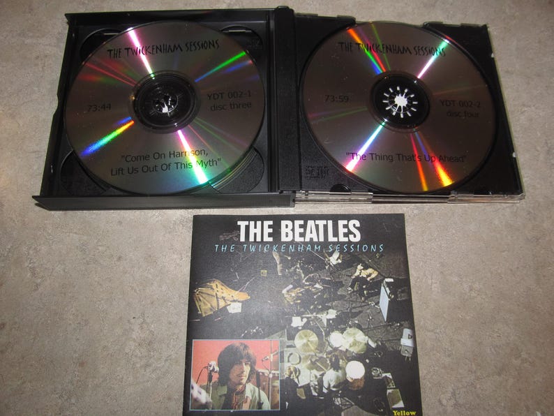 The Beatles - Very Rare 8 CD Set - the Twickenham Sessions - Yellow Dog ...