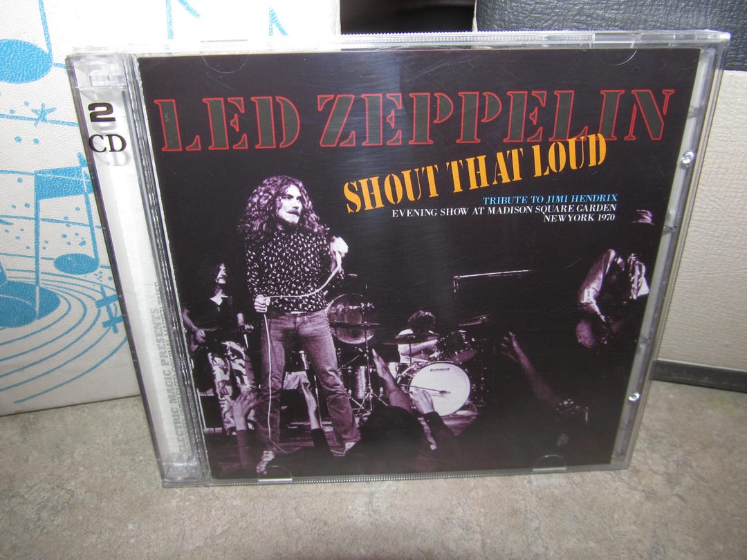 Led Zeppelin Very Rare 2 CD Set Shout That Loud Tribute to Jimi Hendrix ...