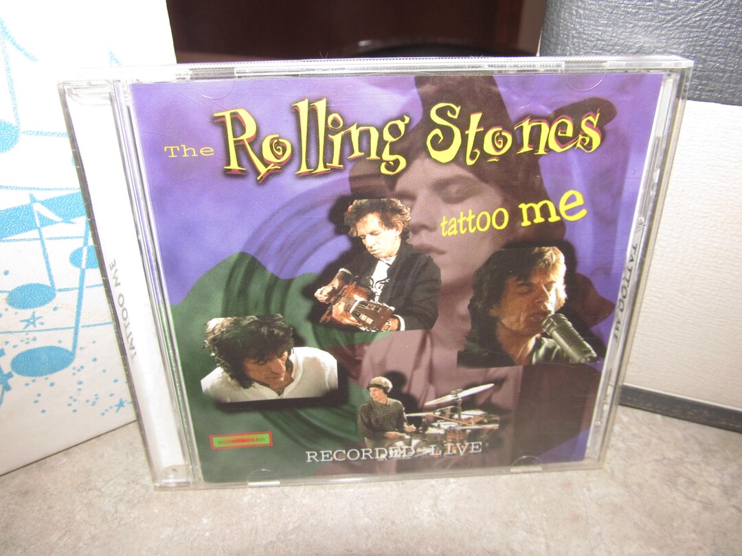 The Rolling Stones Very Rare CD Tattoo Me Recorded Live NM Beauty - Etsy