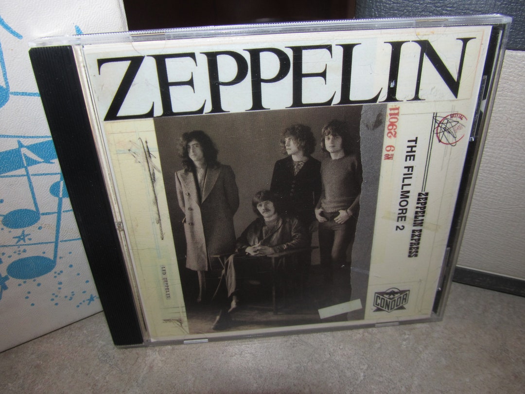 Led Zeppelin Rare CD Zeppelin Express the Filmore II Condor 1970 Beauty ...