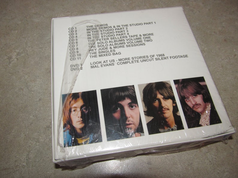 The Beatles - Extremely Rare 11 Cds - 2 Dvds Limited Edition Box Set ...