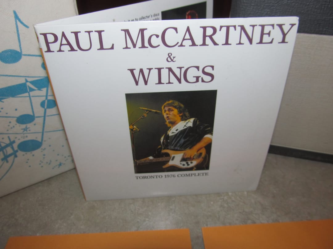 Paul Mccartney and Wings the Beatles Very Rare 2 CD Set Toronto 1976 ...
