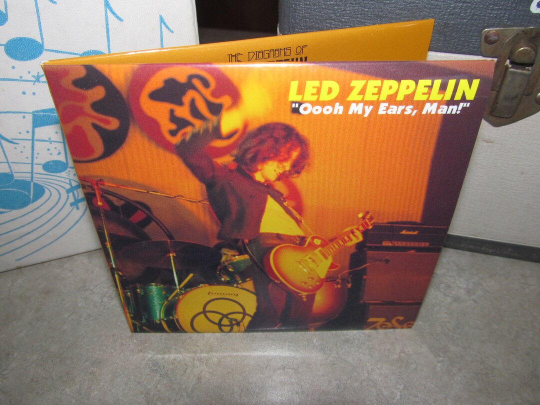 Mint - Led Zeppelin - Very Rare 2 CD Set - "oooh My Ears, Man!" - Live ...
