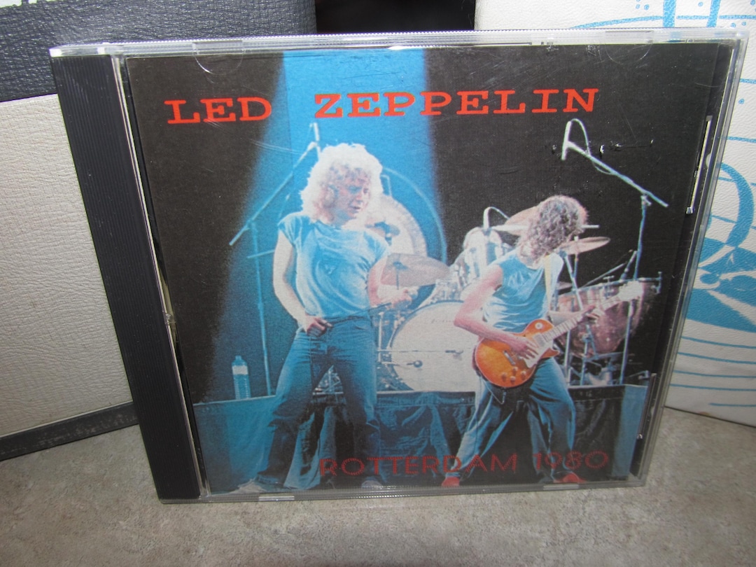 Led Zeppelin Rare CD Ahoy, Rotterdam 1980 Beauty - Etsy