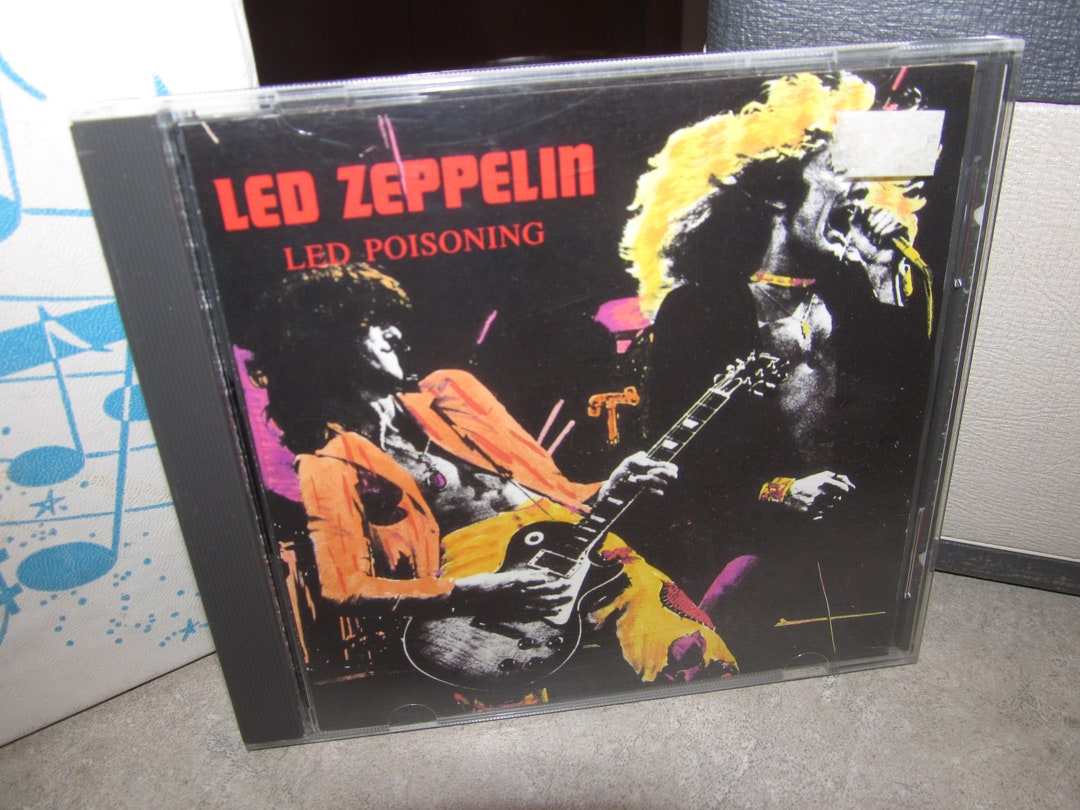 Led Zeppelin Rare CD Led Poisoning Vienna 1973 Beauty - Etsy