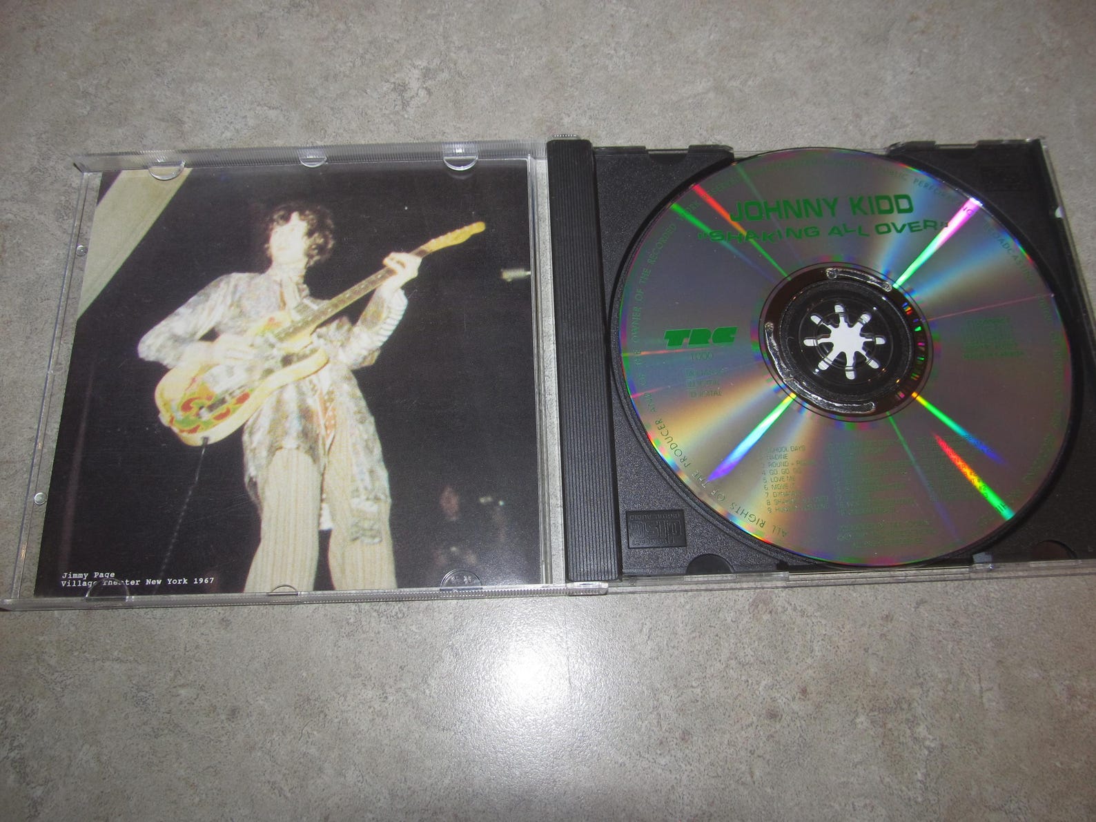 Led Zeppelin - Very Rare CD - A Tribute to Johnny Kidd and the Pirates ...