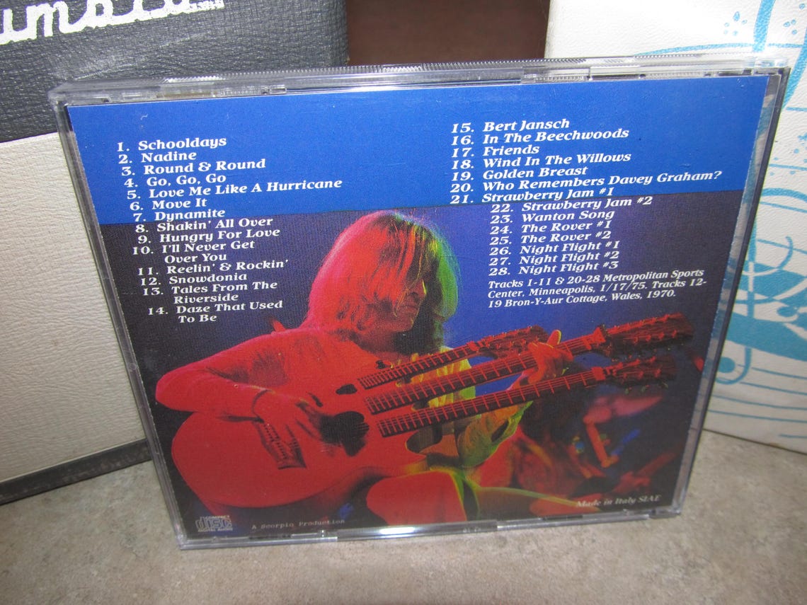 Led Zeppelin - Very Rare CD - A Tribute to Johnny Kidd and the Pirates ...