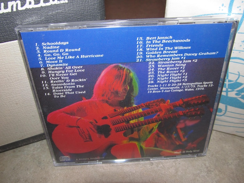 Led Zeppelin - Very Rare CD - A Tribute to Johnny Kidd and the Pirates ...