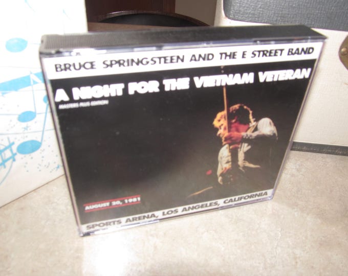 Bruce Springsteen - Rare 3 CD Set - A Night for the Vietnam Veteran ...