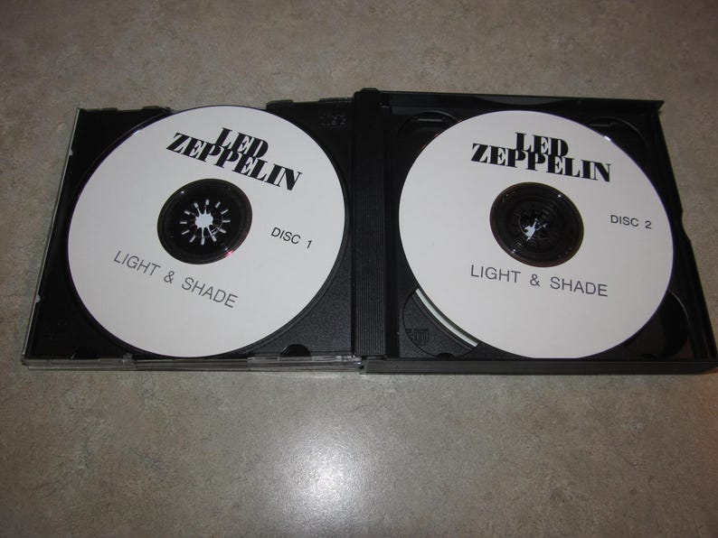 Led Zeppelin - Rare 3 CD Set - Light and Shade - Live at Budokan, Tokyo ...