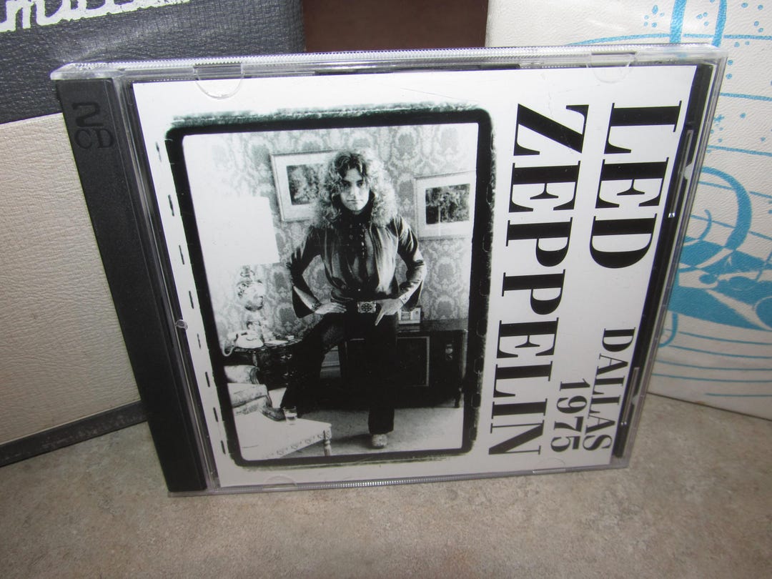 Led Zeppelin - Very Rare 2 CD Set - Dallas 1975 - 24 Bit Digital ...