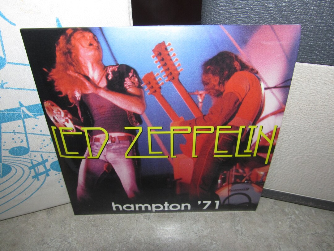 Led Zeppelin Very Rare CD Set Hampton '71 Live NM - Etsy