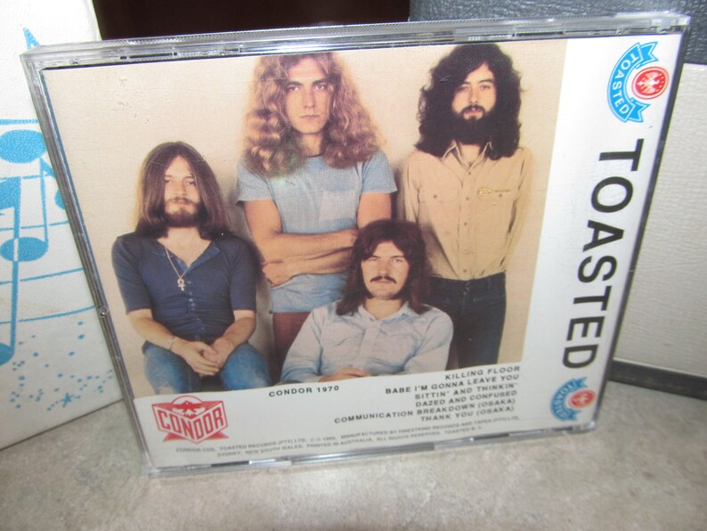 Led Zeppelin Rare CD Zeppelin Express the Filmore II Condor 1970 Beauty ...