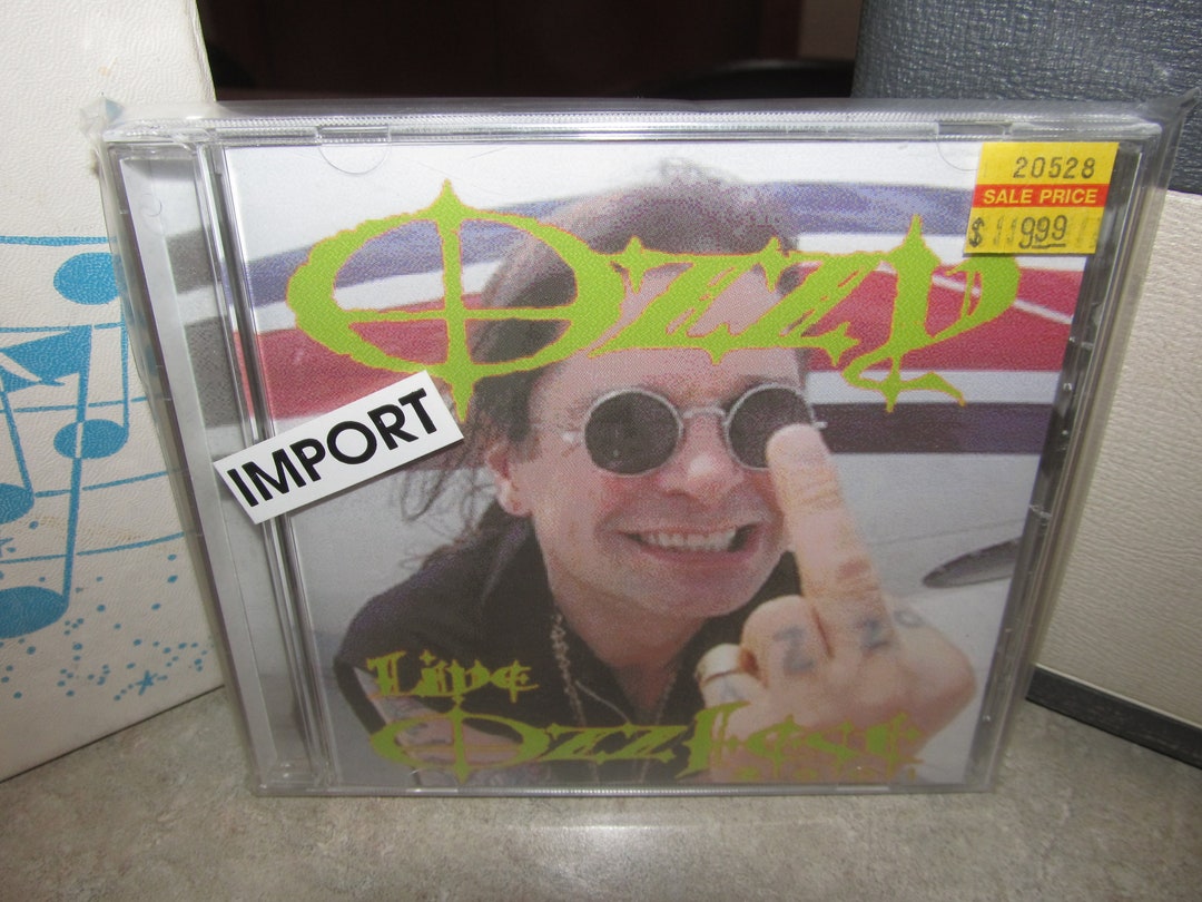 Sealed - Ozzy Osbourne - Very Rare CD - Live at Ozzfest 2001 - Etsy
