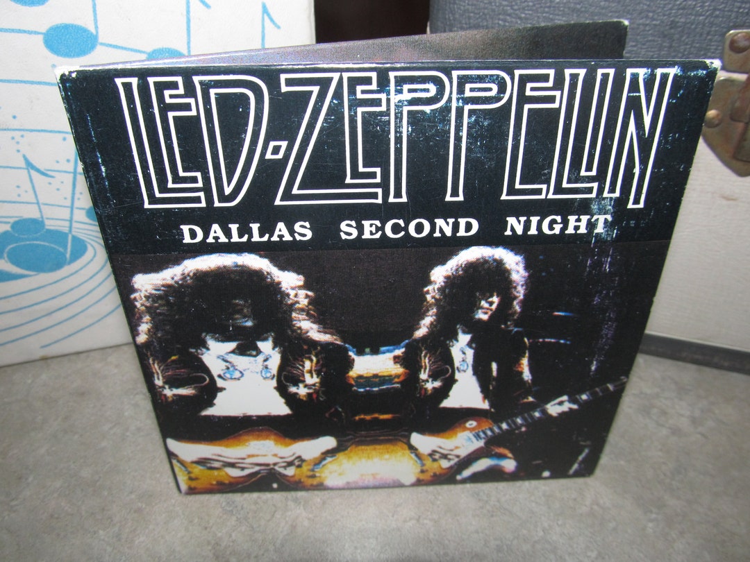 Led Zeppelin Extremely Rare 2 CD Set Dallas Second Night, March 1975 NM ...