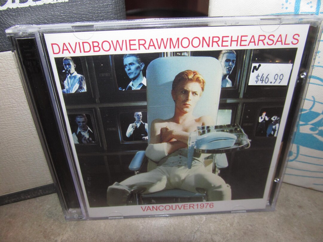 David Bowie - Very Rare 2 CD Set - Raw Moon Rehearsals - Vancouver 1976 - NM! - Etsy