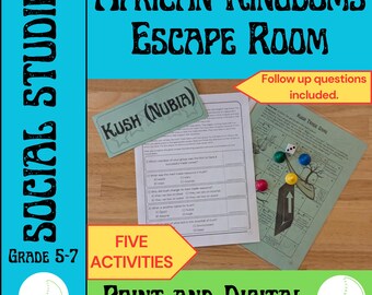 The Great Plague Escape Room Activity - Etsy