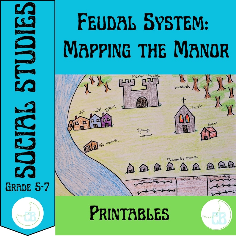Feudal System: Mapping the Manor - Etsy