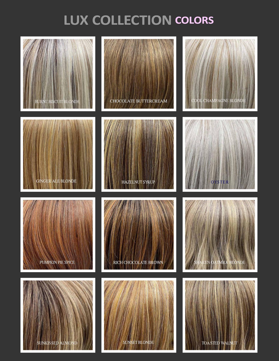 Lauren Belle Tress Wigs Lux U Choose Color Hand Tied Front - Etsy